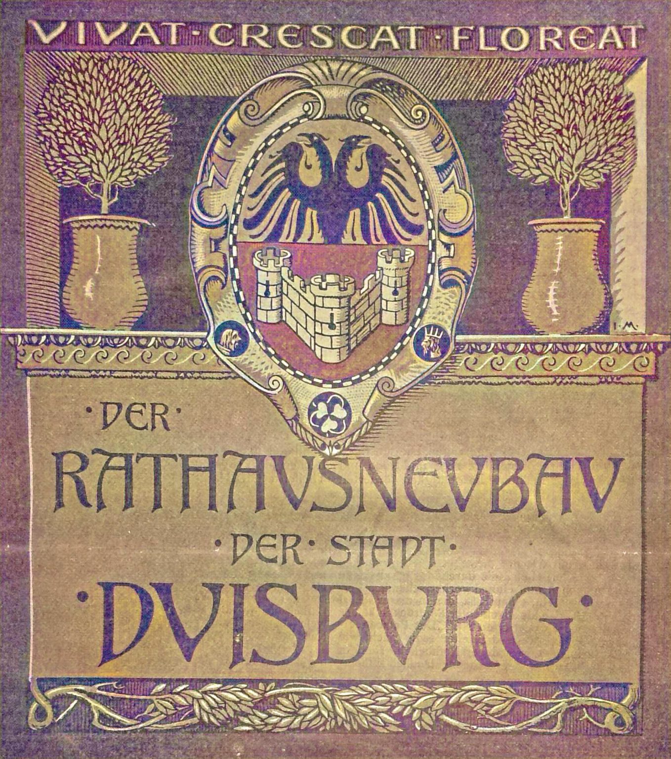 Der Rathhaus-Neubau der Stadt Duisburg – lokalgeschichte.de