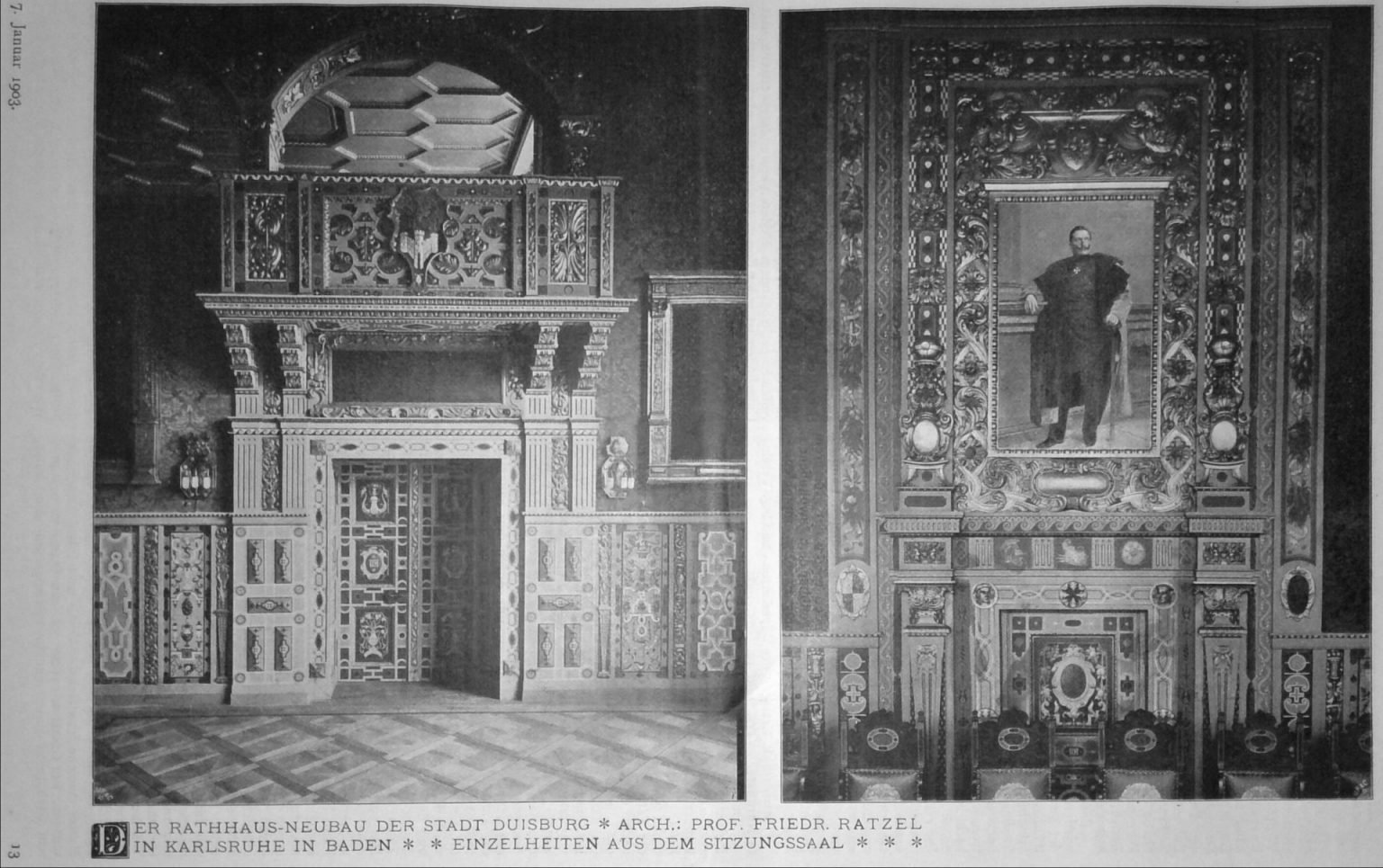 Der Rathhaus-Neubau der Stadt Duisburg – lokalgeschichte.de