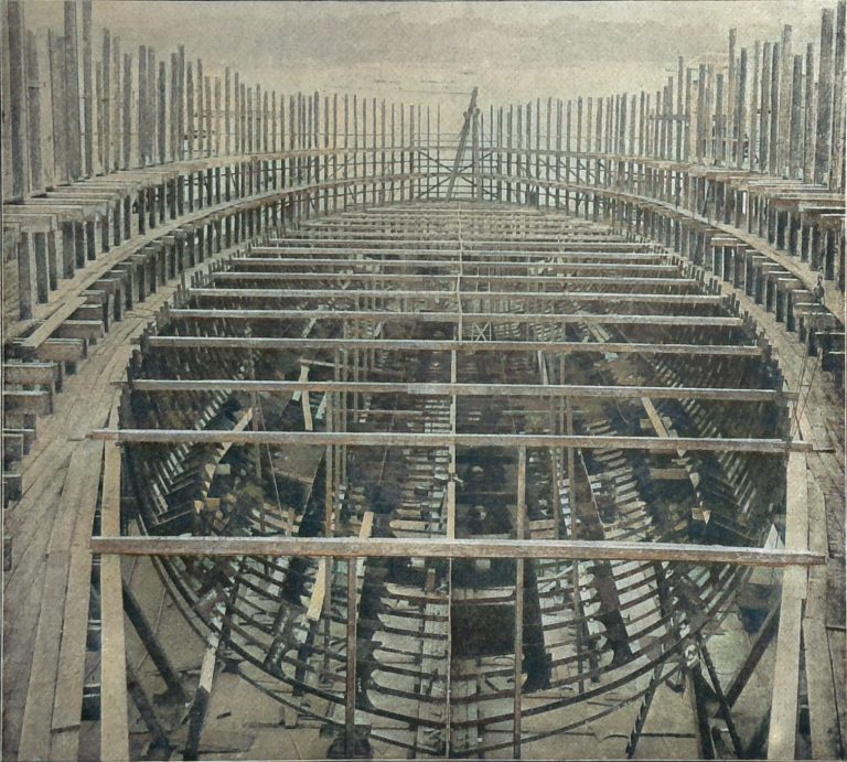 Wie ein Kriegsschiff entsteht – lokalgeschichte.de